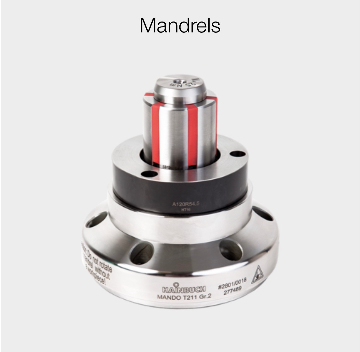 MANDRELS – The HAINBUCH modular system One system